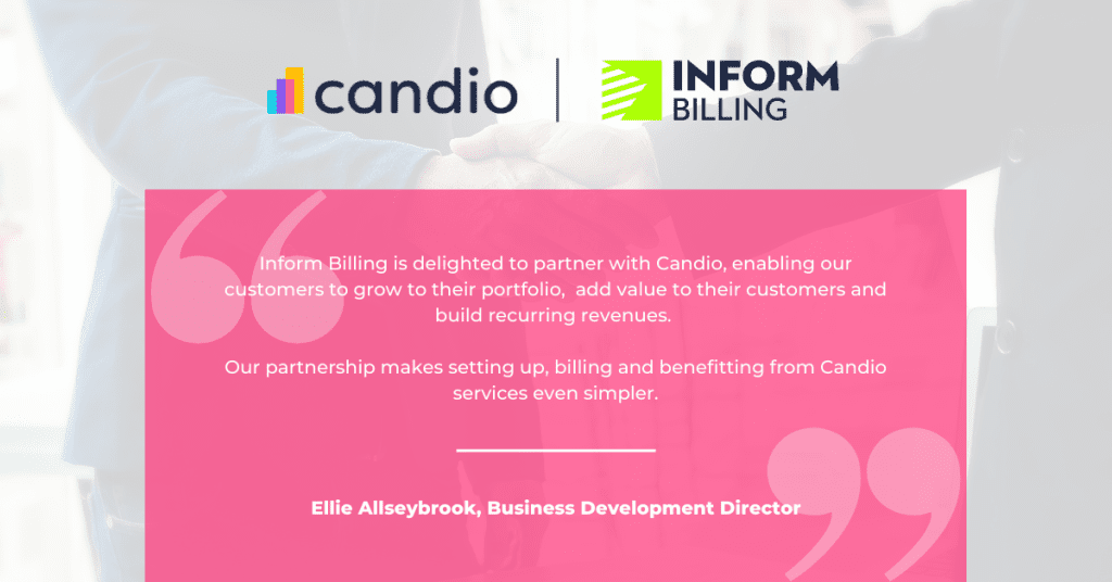Inform Billing announces new partnership with Candio - Inform Billing